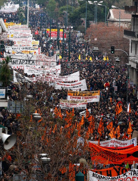 Photo gallery: Greek general strike, December 15 2010 | libcom.org
